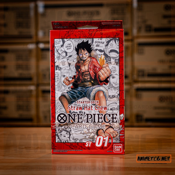 One Piece Starter Deck Straw Hat Crew ST01 – Anime TCG.net