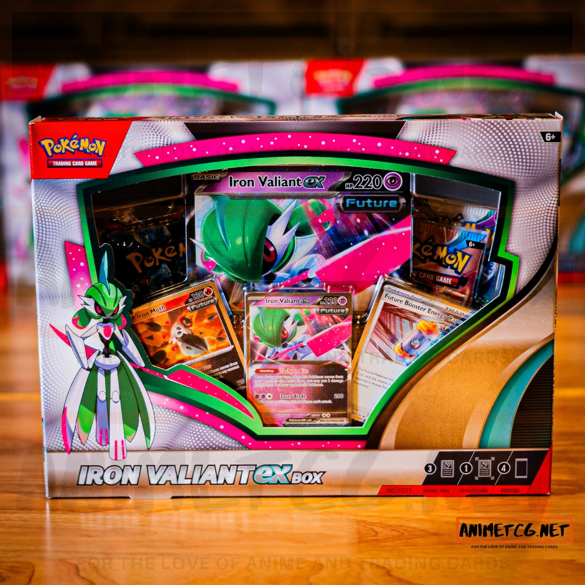 Pokemon TCG Iron Valiant Ex Collection Box – Anime TCG.net